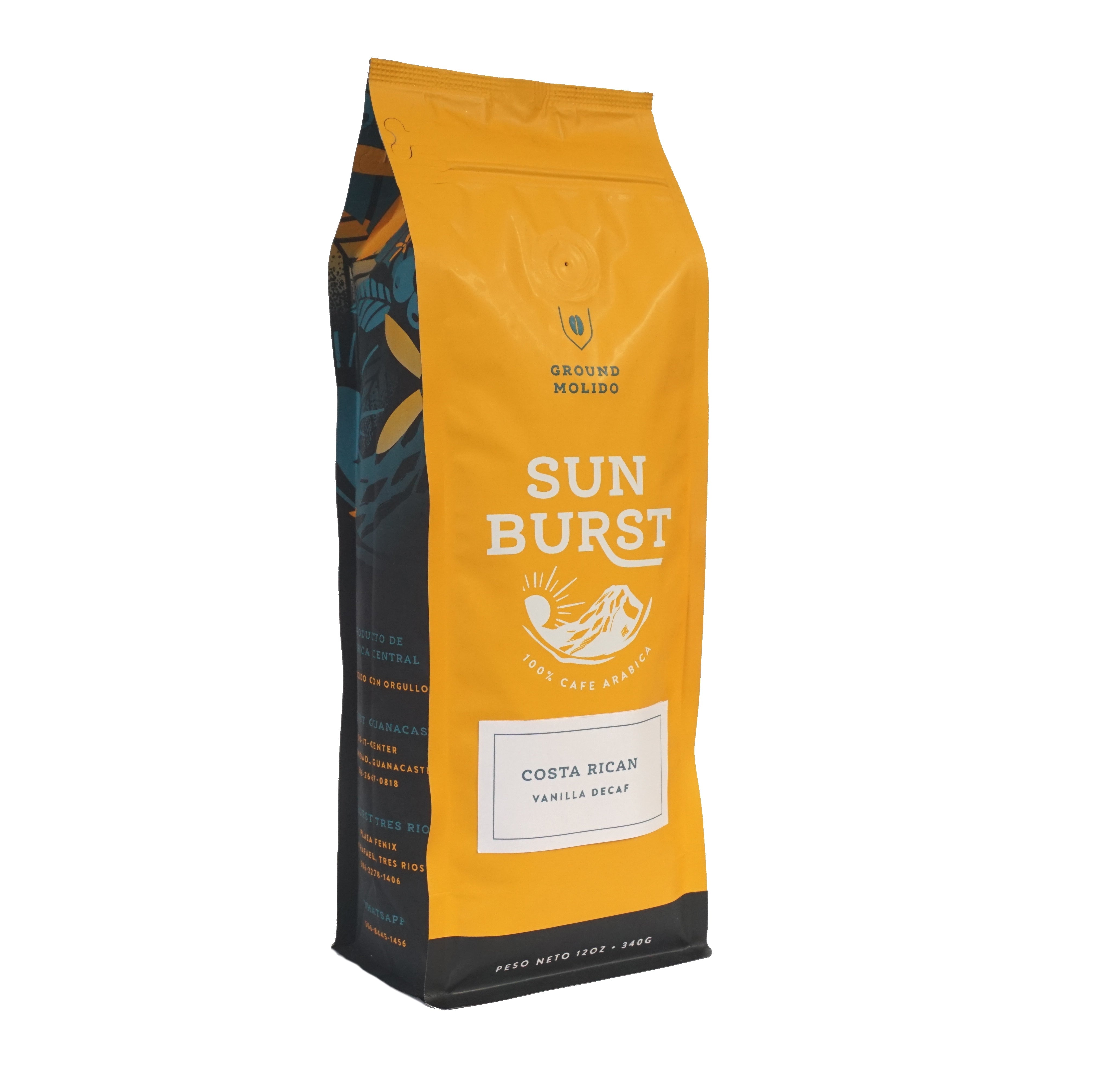 Sun Burst French Vanilla – Sun Burst Coffee Costa Rica